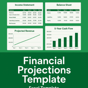 Download 5 Years Projected Financial Statements Excel Format
