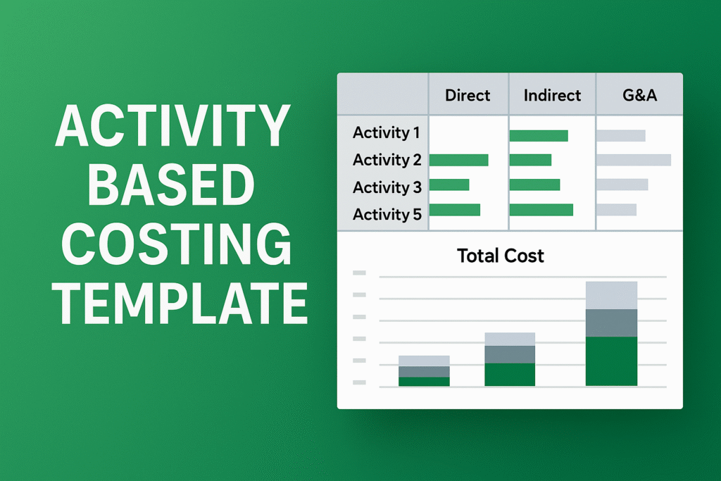 Download [Free] Activity Based Cost Tracker Excel Format