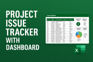 [Free] Project Issues Tracker with Dashboard Excel Format