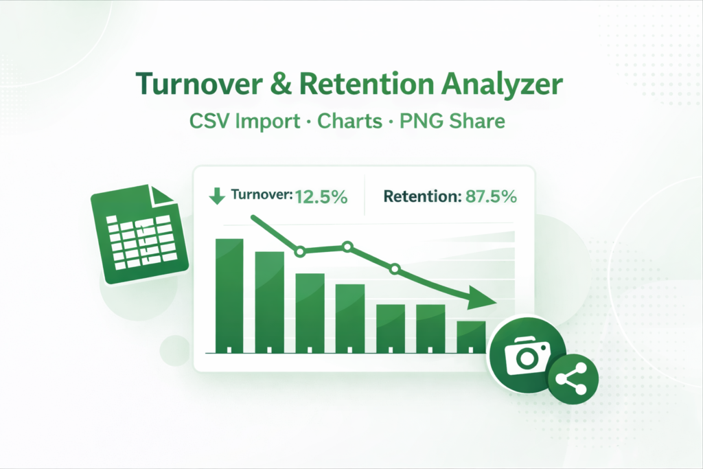 Employee Turnover Rate Calculator | Retention Analysis Tool